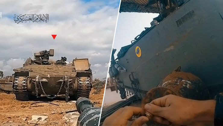 Perlawanan Pejuang Palestina: Al-Yassin 105 Kendaraan Tempur Israel ...